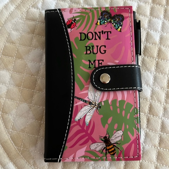 Source Unknown | Office | Snap Close Notebook With Pen | Poshmark